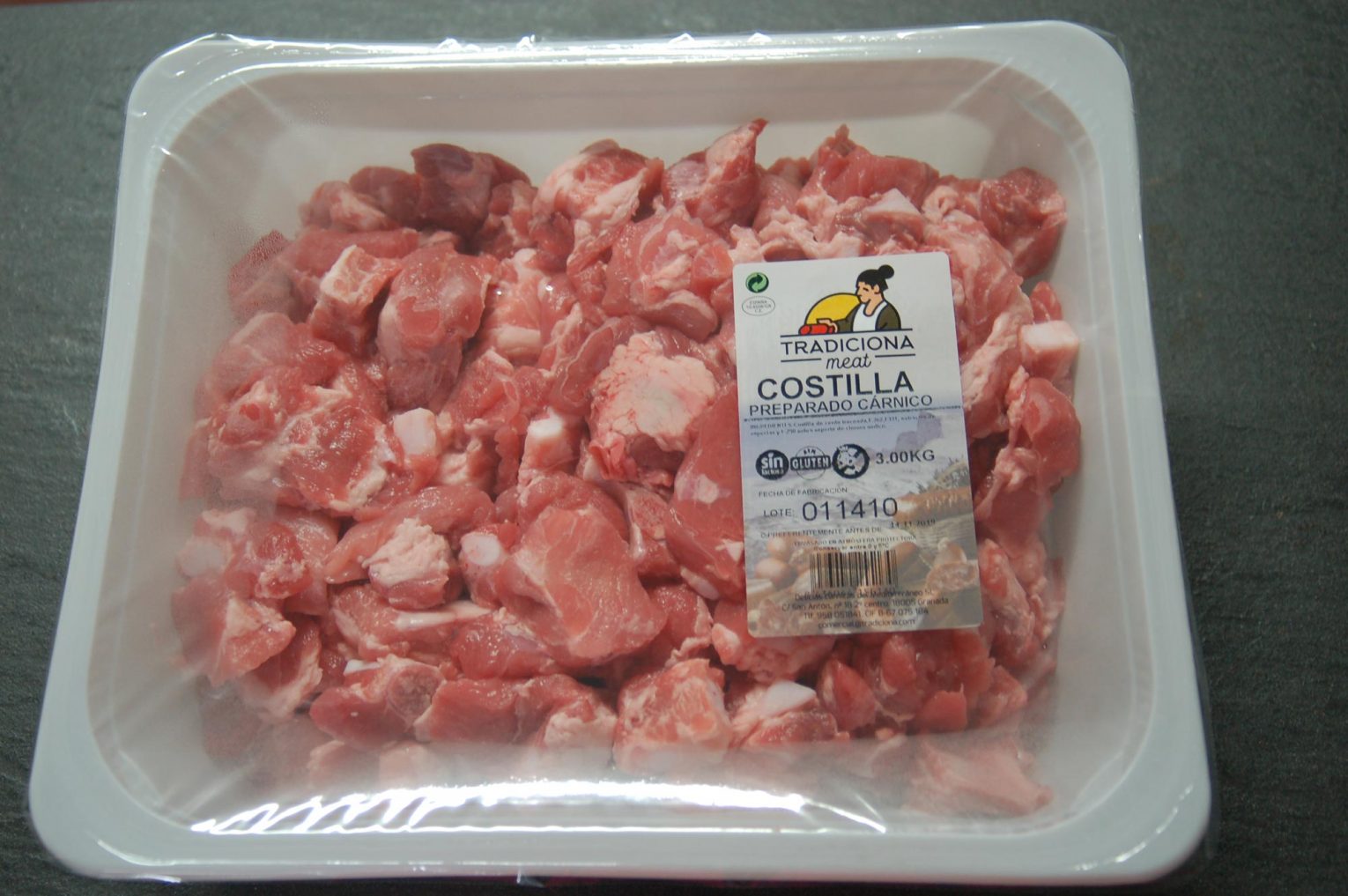 COSTILLA PORCIONADA 3kg - Tradiciona